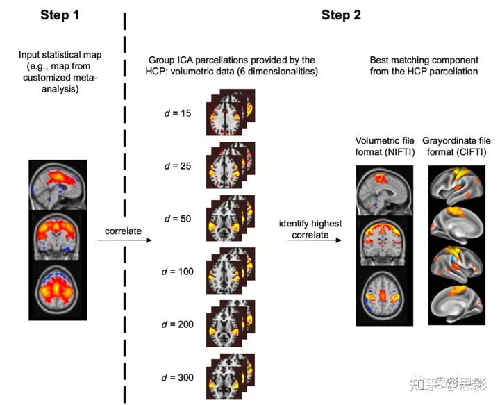 获取与功能网络相对应的标记的独立成分分析（ICA）模板的自动化流程_hcp模板-CSDN博客