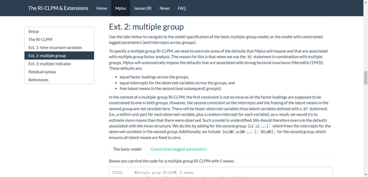Mplus—多组随机截距交叉滞后模型（The multiple group RI-CLPM）/多组比较/多组分析_mplus多组比较-CSDN博客