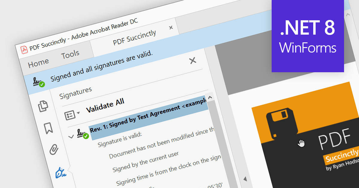 PDF签名添加到 .NET 8 WinForms 应用程序-XFINIUM.PDF_pdfbundle4net-CSDN博客