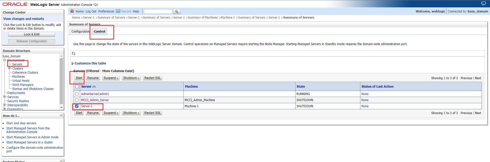 Weblogic12c console 新建server但无法start server_weblogic新建服务器无法启动-CSDN博客