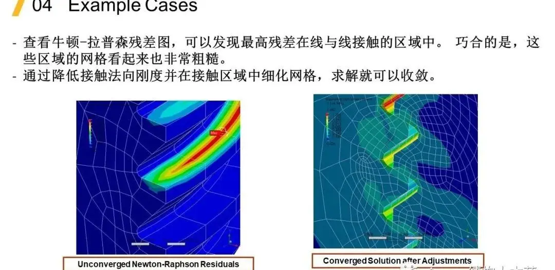 Ansys Mechanical｜不收敛处理方法_ansys nlgeom不收敛-CSDN博客