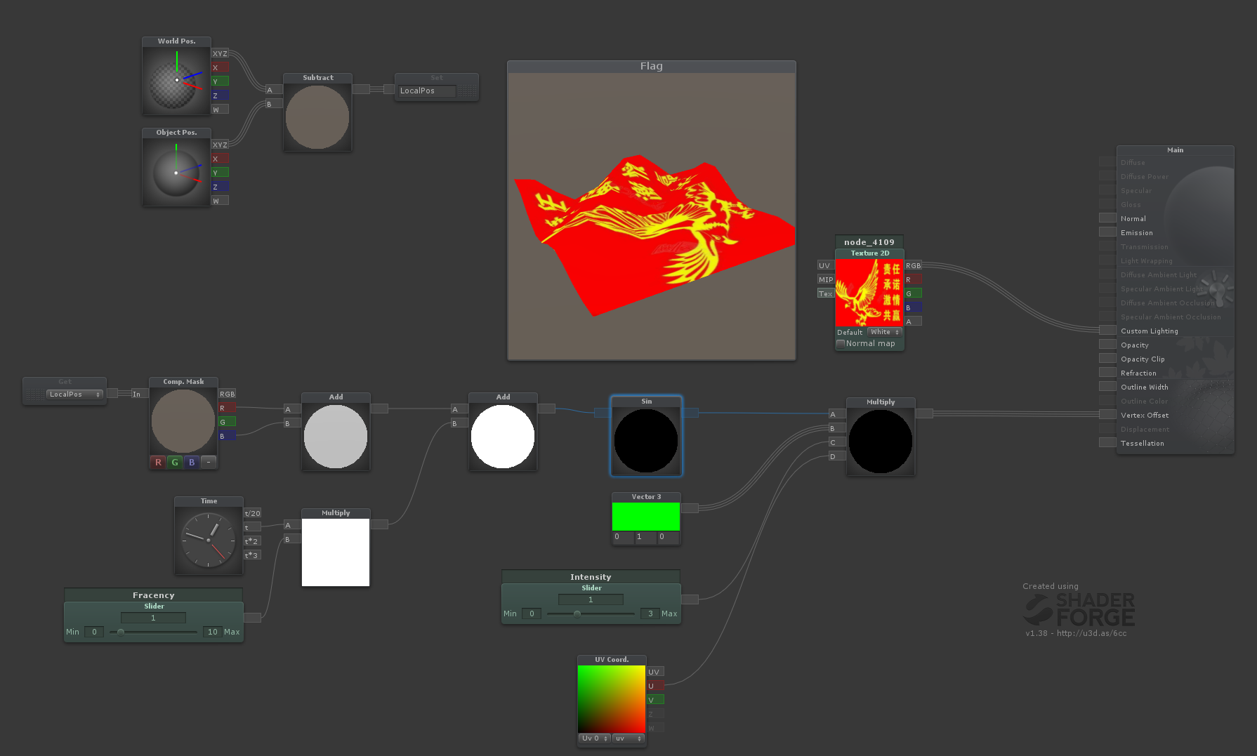 Unity之shaderforge的常见效果unity插件之shaderforge水平面循环流动 Csdn博客