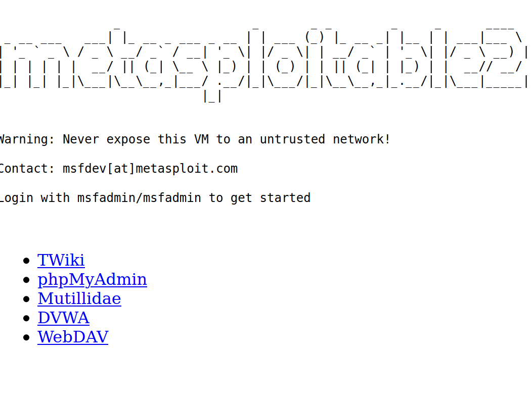 安装metasploitable靶机_metasploitables靶场安装-CSDN博客