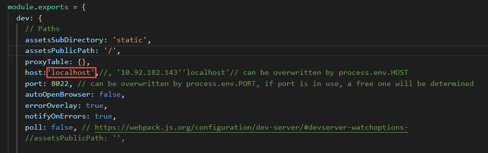 VUE Error: listen EADDRNOTAVAIL: address not available（转）-CSDN博客