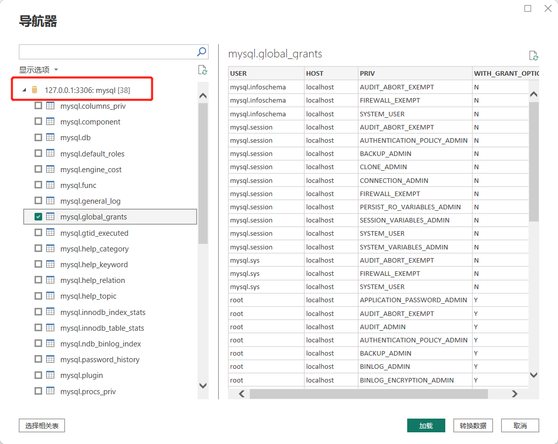 Power BI学习之路——连接MySQL_powerbi连接mysql-CSDN博客