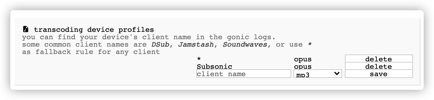 音乐流媒体服务器Gonic_subsonic api-CSDN博客