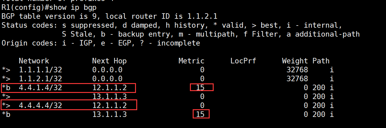锐捷（一）bgp属性和选路原则_锐捷 neighbor 12.1.1.1 route-map jishu out 报错-CSDN博客
