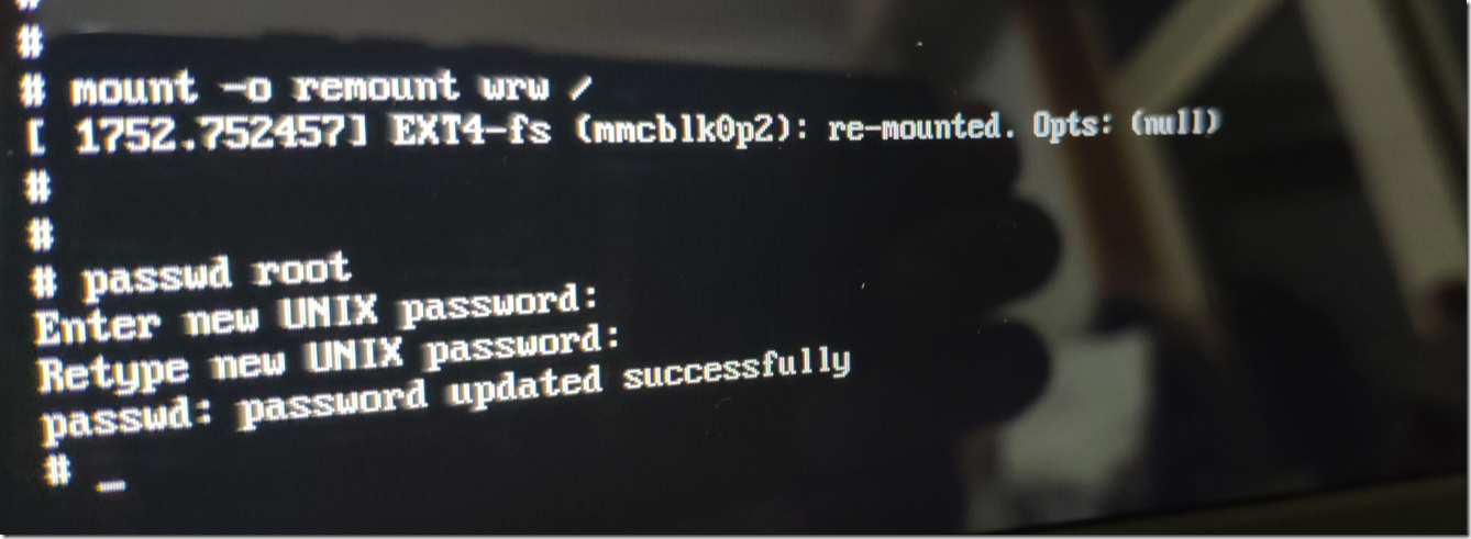 树莓linux pi密码,树莓派通过cmdline.txt重置root或pi等密码-CSDN博客