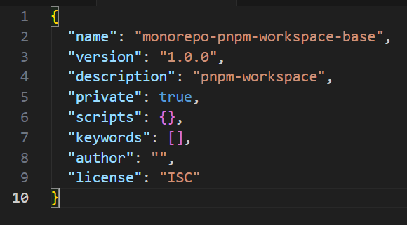 pnpm-workspace环境搭建-CSDN博客