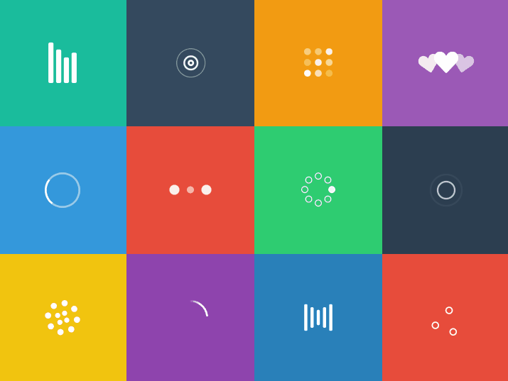 超干货 CSS3/SVG Loading动画集合_纯css3、svg 编写的loading-CSDN博客