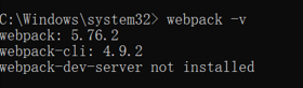输入webpack -v不显示webpack版本号-CSDN博客