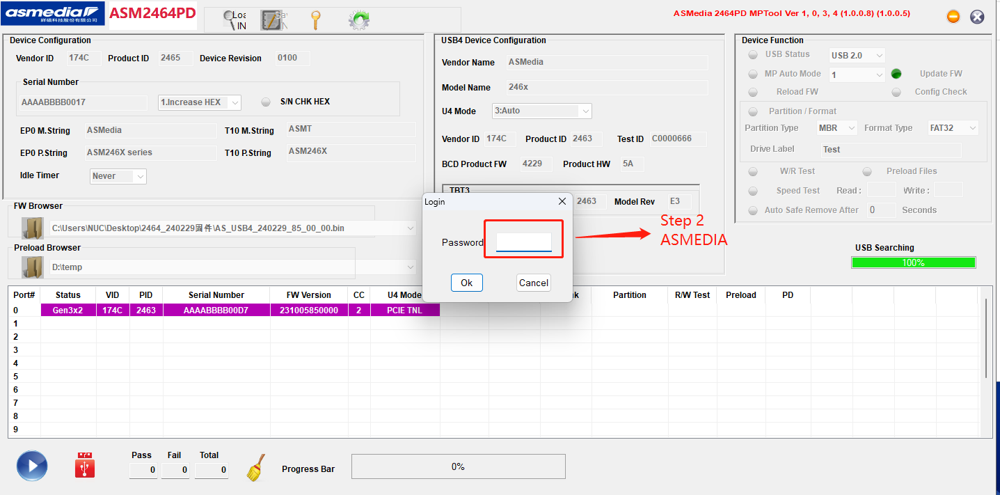 ASM2464PD固件更新升级方法，ASM2464量产工具分享-CSDN博客
