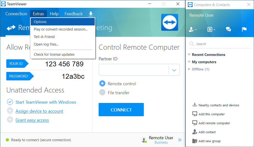怎样从旧版本激活TeamViewer新版本界面？_teamviewer旧版-CSDN博客