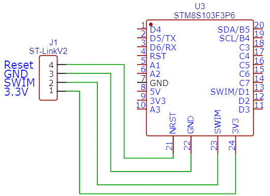 STM8S103F3P6 的开发, 烧录和Debug笔记_stm8s003f3p6如何烧录程序-CSDN博客