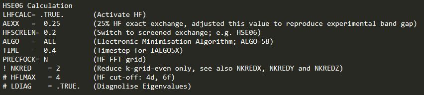 VASP实用教程：杂化泛函(HES06)计算能带_vasp pbe和hse06-CSDN博客