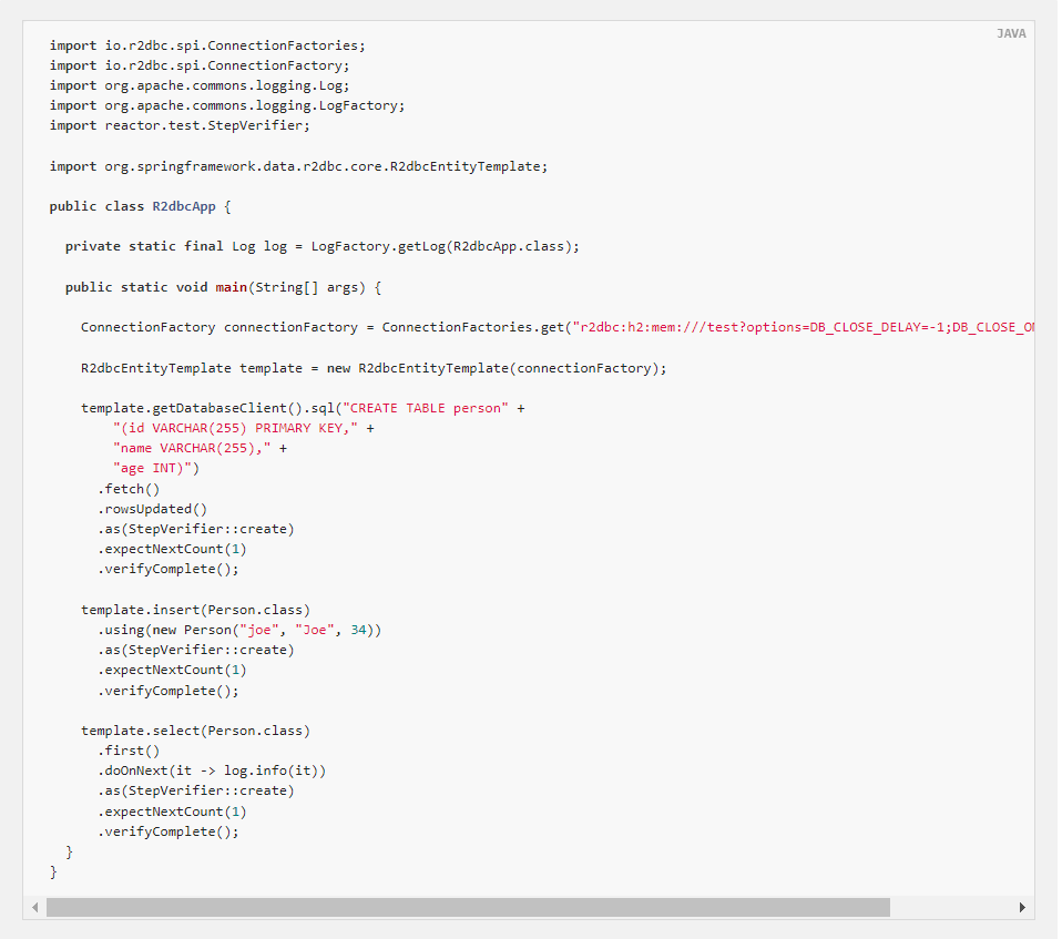 Spring认证中国教育管理中心-Spring Data R2DBC框架教程一_com.oracle.database.r2dbc:oracle-r2dbc-CSDN博客