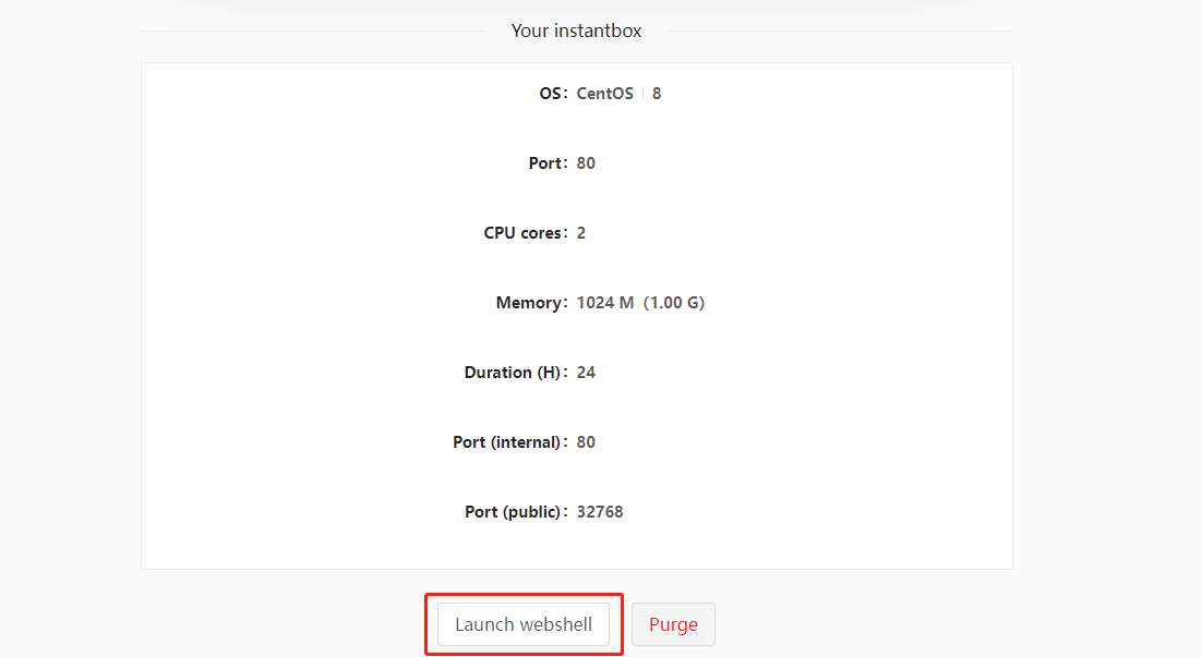 使用 Docker 部署 instantbox 轻量级 Linux 系统
