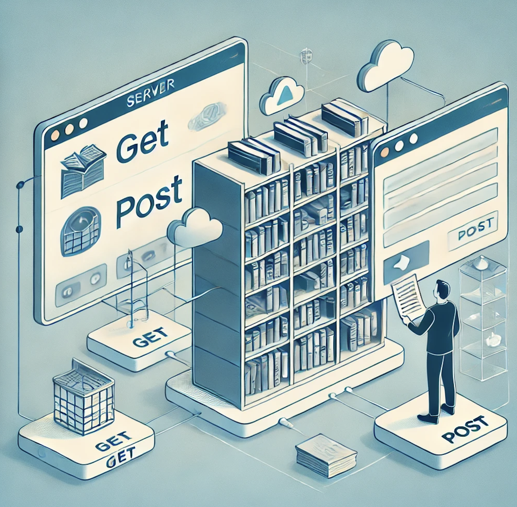 快速理解http的get和post_post get 服务端-CSDN博客