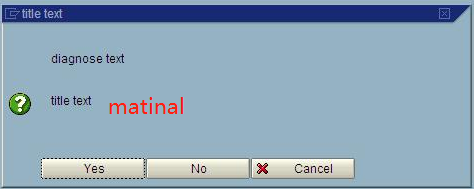ABAP POPUP_TO_CONFIRM 弹出框总结-CSDN博客