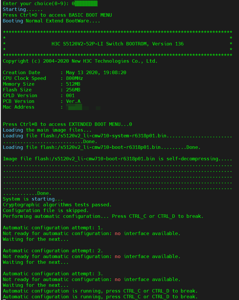 H3C 交换机重置console密码_h3c清除console密码命令-CSDN博客