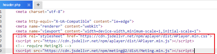 Meting-JS & APlayer丨网页音乐播放器_aplayer网页播放器-CSDN博客