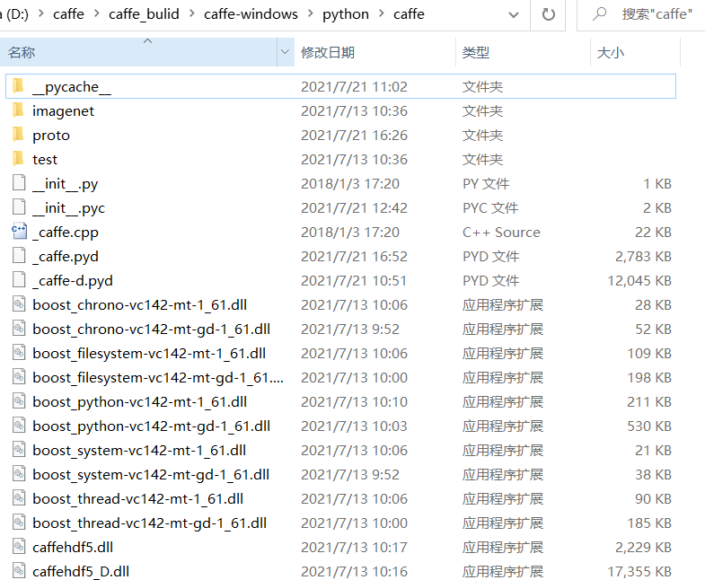 Caffe Win10 Vs2019环境配置及python接口配置 Win10 Vs2019 Python37 Caffe Cpu Chasss的博客 Csdn博客