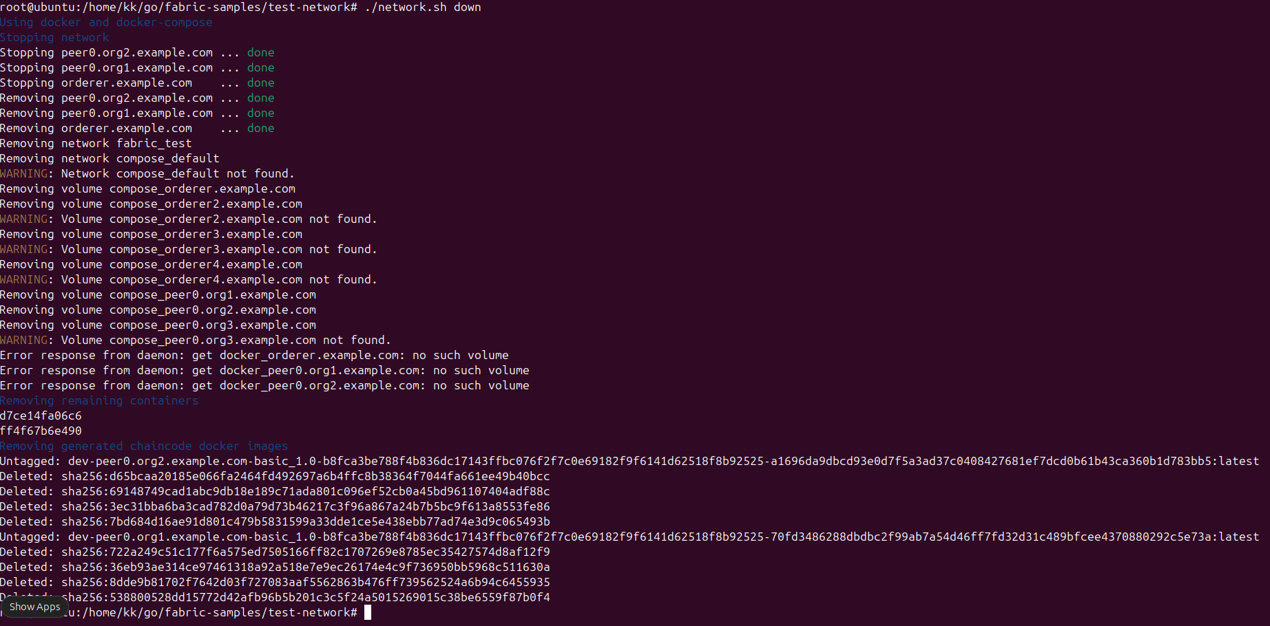 搭建fabric测试网络-CSDN博客