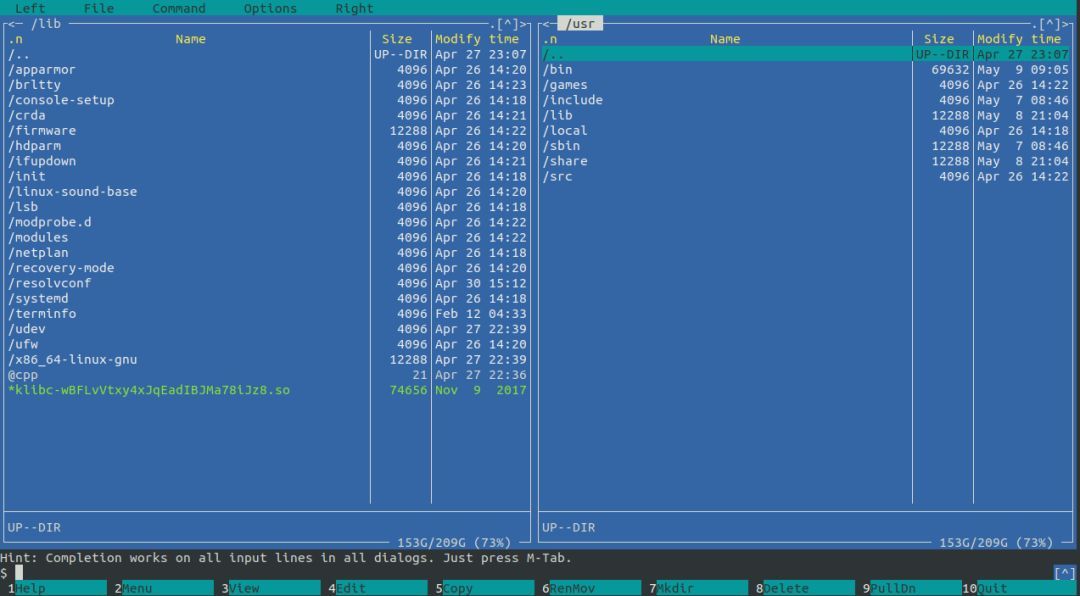 linux 命令行 文件管理器,一文了解十大 Linux 命令行工具！-CSDN博客