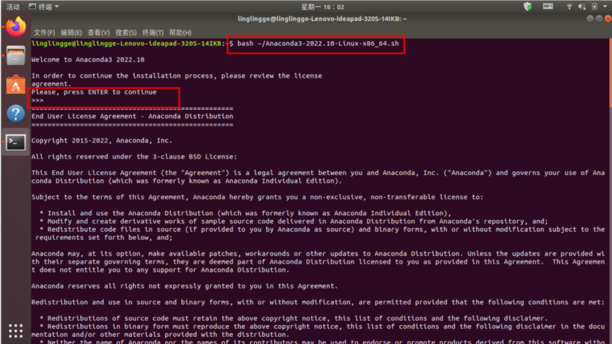 Win10+Ubuntu18.04双系统安装配置教程（九）——安装Anaconda并换源_windows10可以和ubuntu共用conda吗-CSDN博客