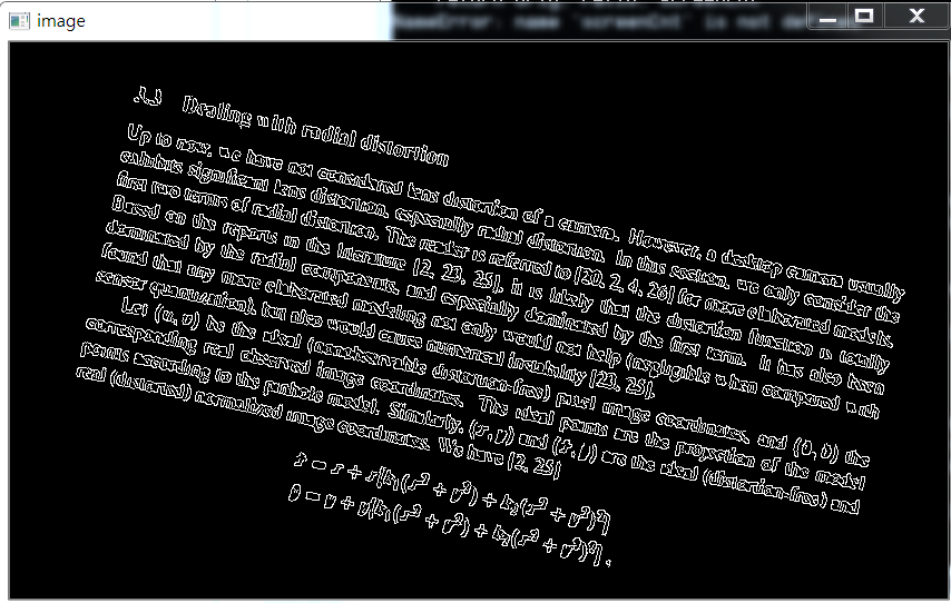 深入学习opencv文档扫描ocr识别及答题卡识别判卷（文档扫描，图像矫正，透视变换，ocr识别）github Python 答题卡识别 Csdn博客