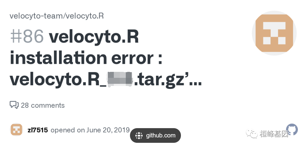 软件安装系列：R velocyto.R 的安装与初试-CSDN博客