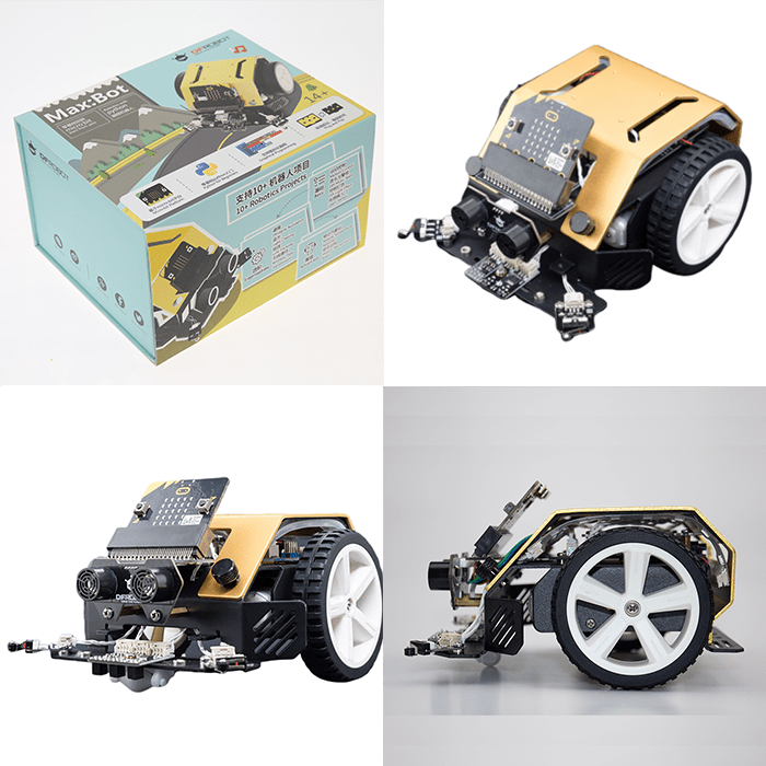 带你轻松玩转神奇Micro:bit开发板的Max:Bot机器人！-CSDN博客