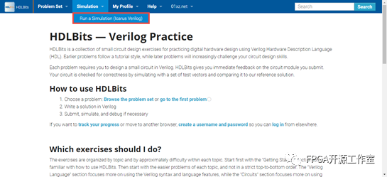学会使用Hdlbits网页版Verilog代码仿真验证平台-CSDN博客