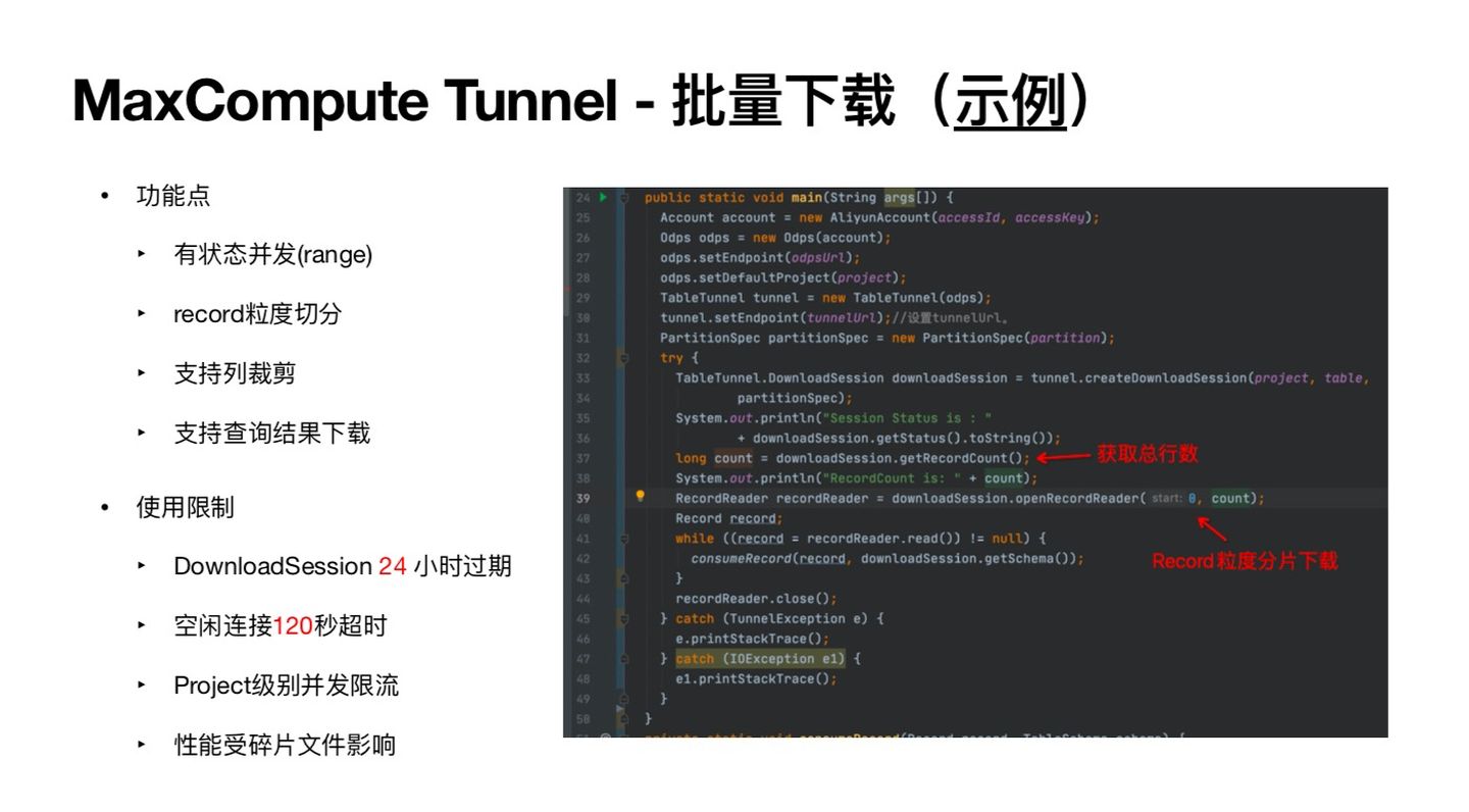 MaxCompute Tunnel 技术原理及开发实战_开源小秘书的博客-CSDN博客_maxcompute tunnel
