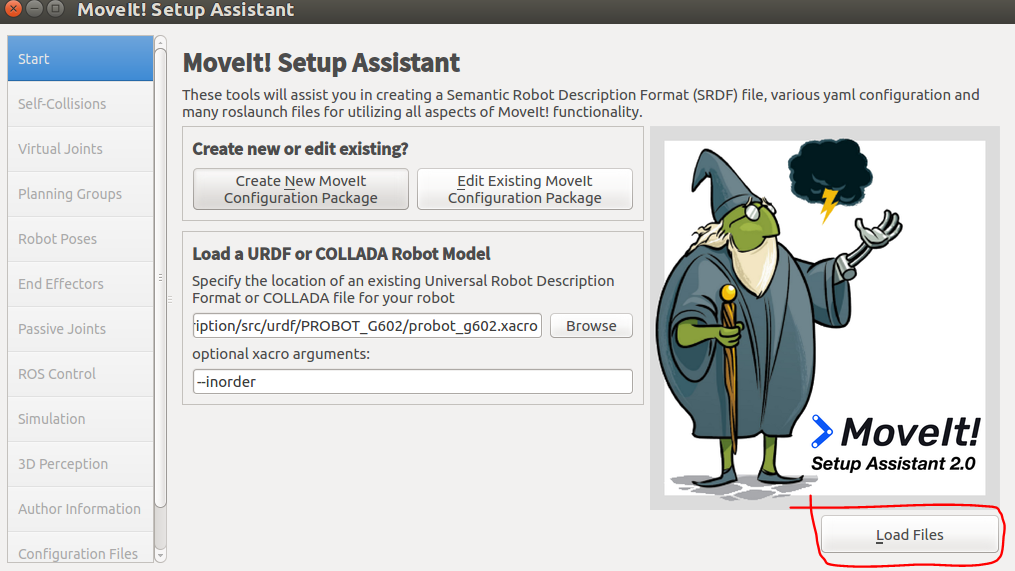 下载MoveIt!,并在ros中为自己的机械臂配置MoveIt,出现错误 No root/virtual joint specified in SRDF. Assuming fixed ...