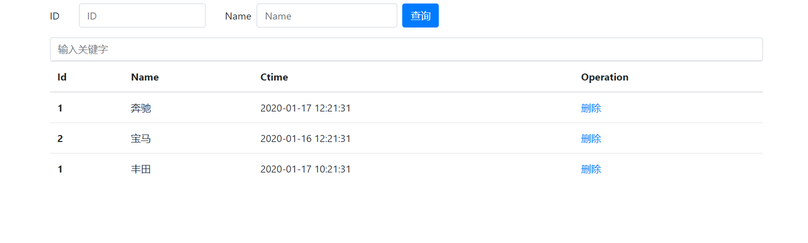 16 Vue 常用列表操作实例 增加列表数据 Csdn博客