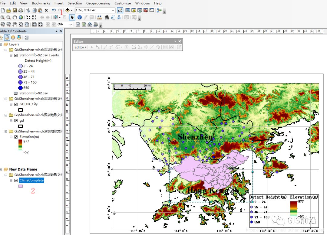 arcgis 属性表 汇总_ArcGIS制作图中图——小图/一幅多图_weixin_39908070的博客-CSDN博客