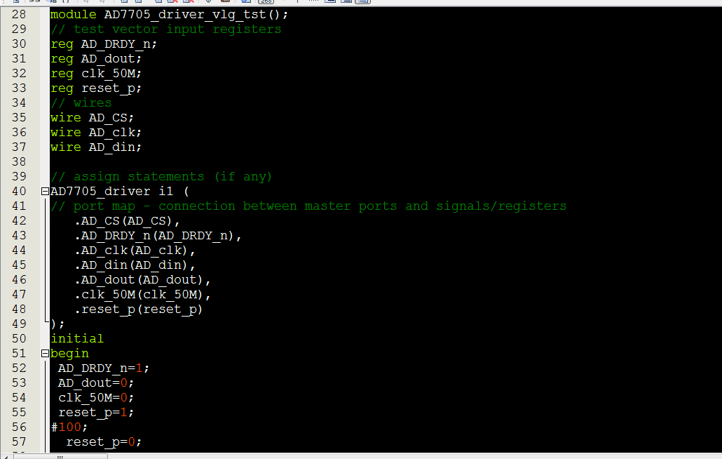 基于FPGA的AD7705芯片驱动设计Verilog代码Quartus仿真_ad7515 verilog-CSDN博客