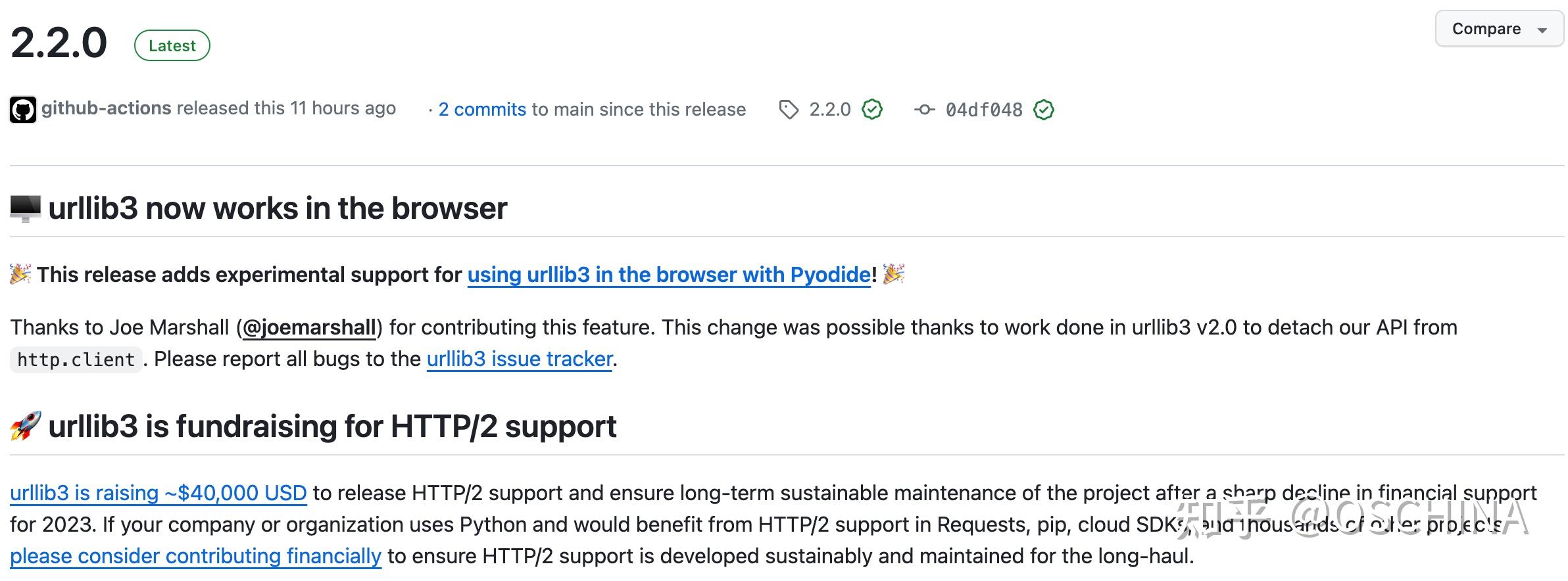 Python HTTP 库 urllib3 支持直接在浏览器运行_urllib3库版本-CSDN博客