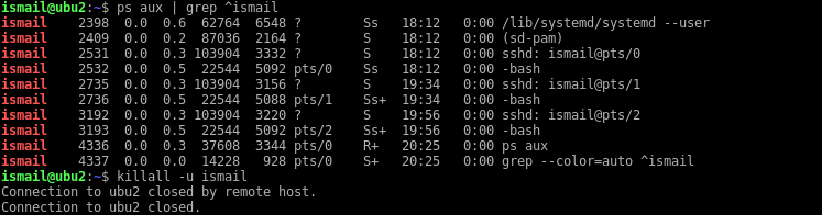 linux killall_使用killall命令杀死Linux进程-CSDN博客