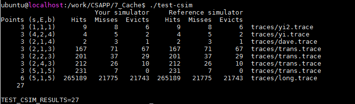 《深入理解计算机系统》（CSAPP）实验六 —— Cache Lab_csapp第六章 lab-CSDN博客