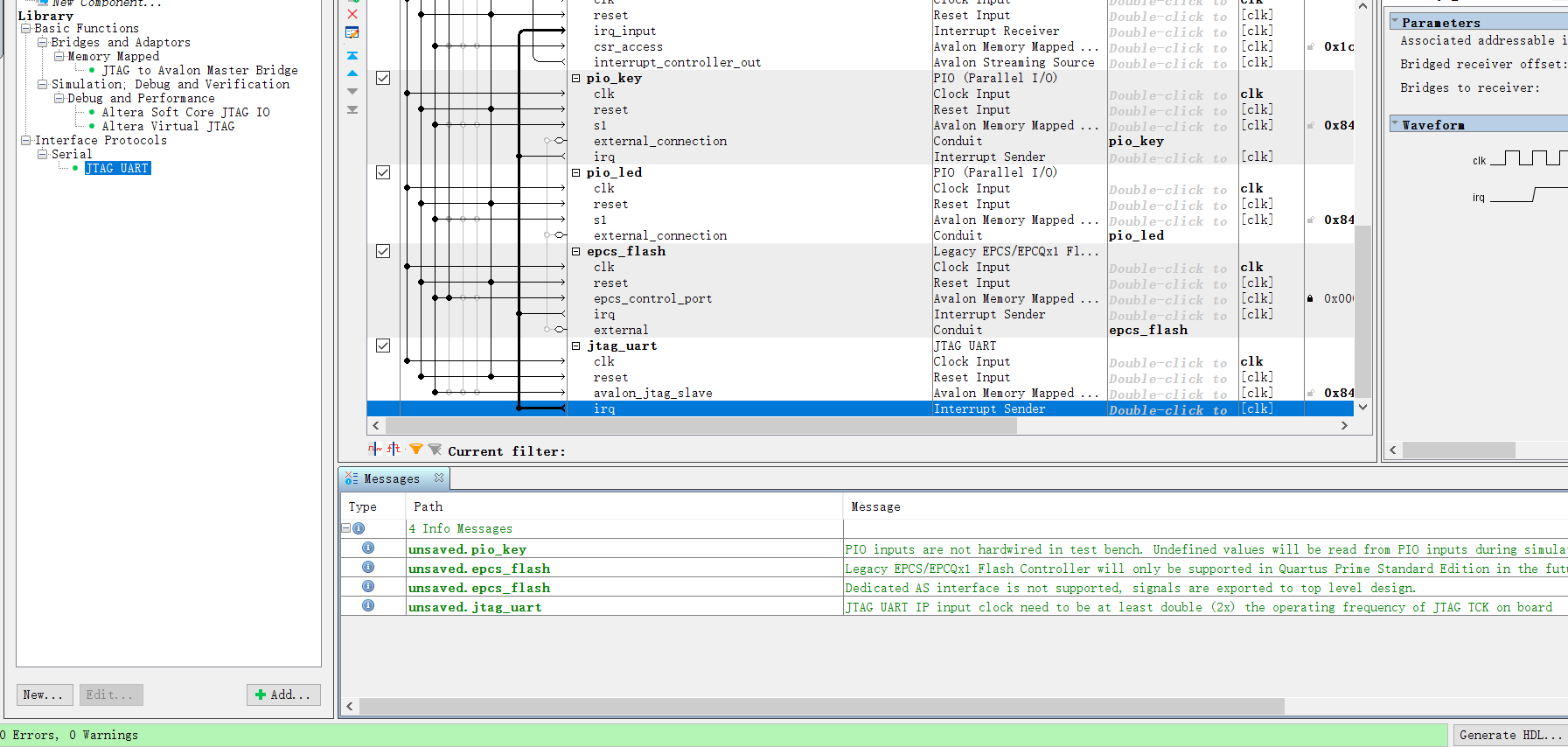 【三】FPGA软核学习常见的错误（qsys、eclipse）_downloading elf process failed-CSDN博客