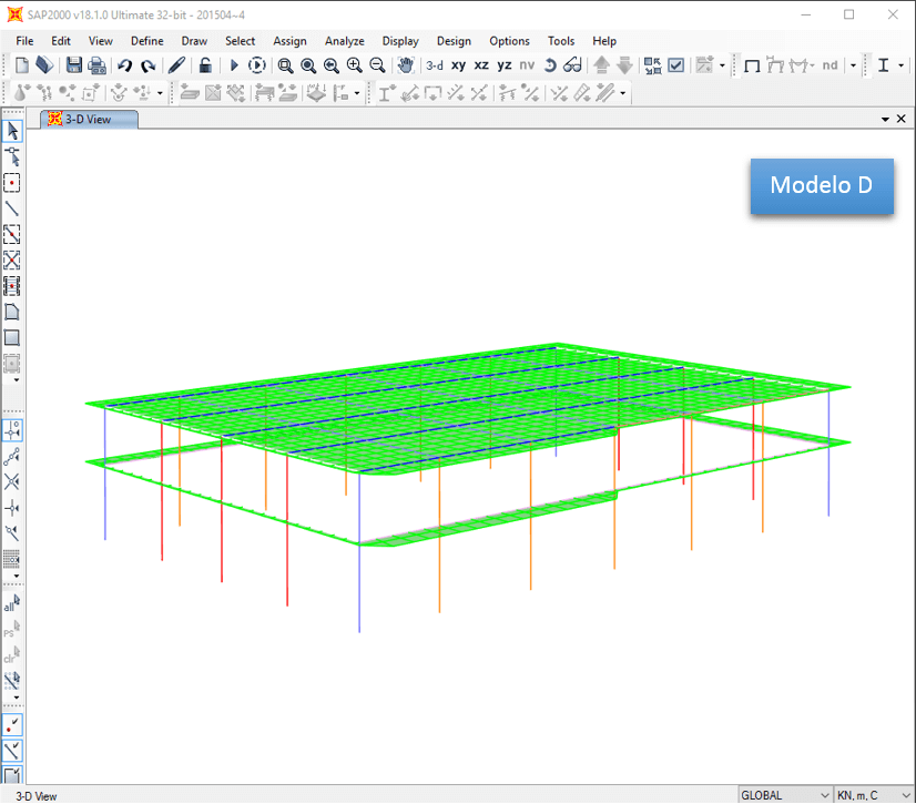 【sap2000】部分模型通过.s2k文件合并模型generating a global model through partial models by .s2k text file-CSDN博客