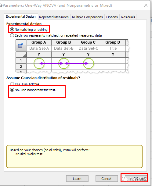 graphpad做单因素方差分析_如何使用Graphpad做单因素方差分析(二)-CSDN博客