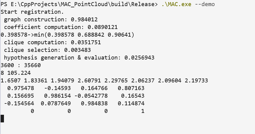 《3D Registration with Maximal Cliques 基于极大团的三维配准 》复现_3d-registration-with-maximal-cliques-CSDN博客