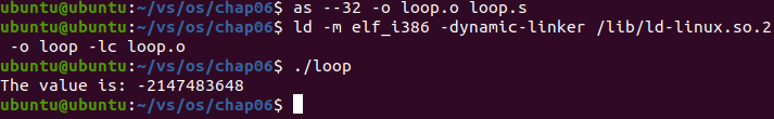 操作系统实验报告3：Linux 下 x86 汇编语言2_如何再ubuntu汇编器:gas (gnu assembler) in at&t mode 编译器:-CSDN博客
