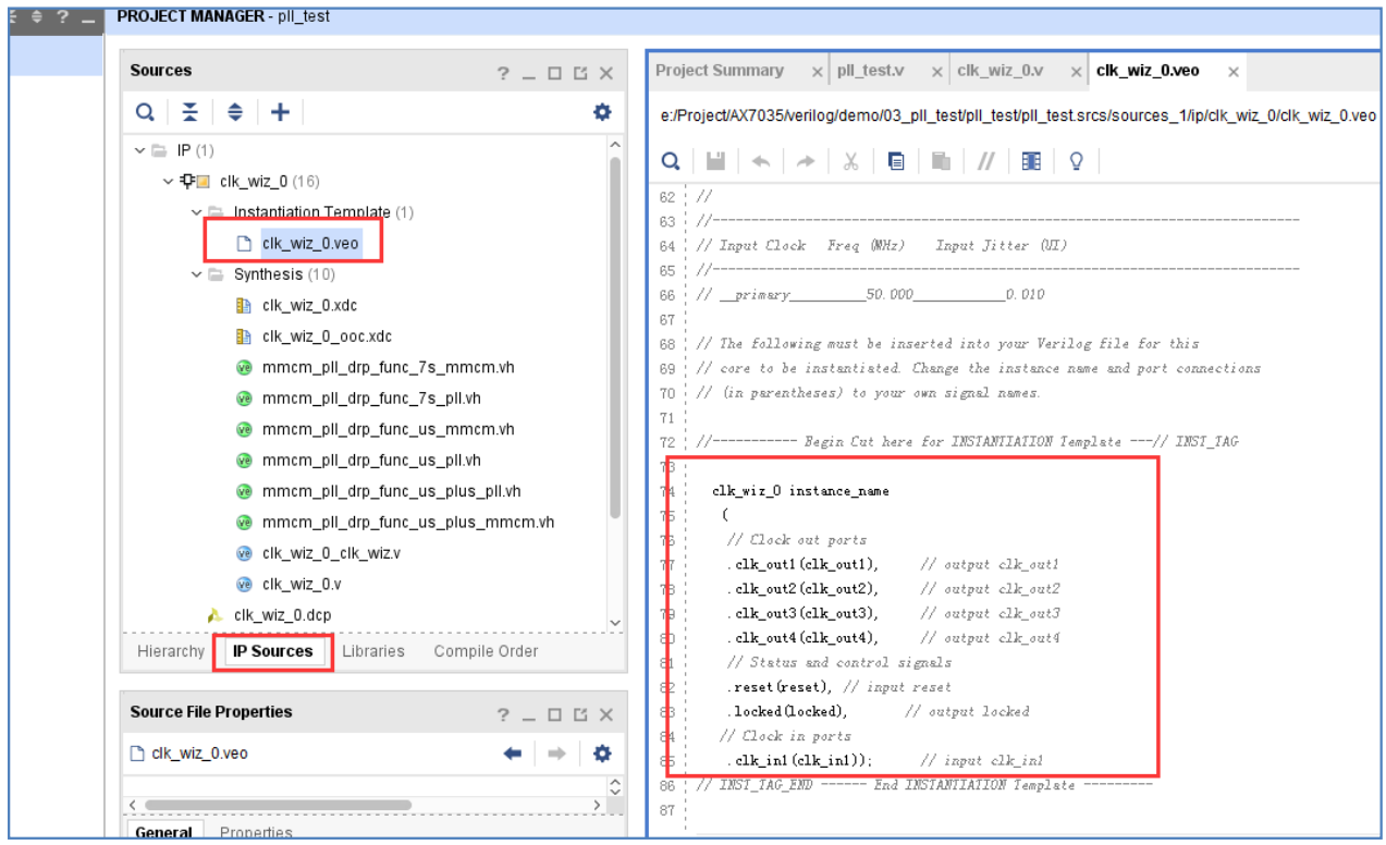 PLL的学习（IP核调用）_生成一个 pll ip, 产生一个 50mhz 时钟和 25mhz 时钟,-CSDN博客