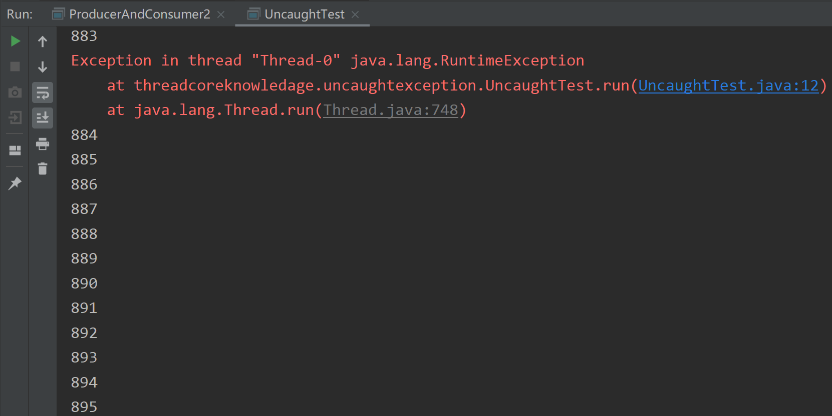 多线程的未捕获异常类 UncaughtExceptionHandler 的使用-CSDN博客