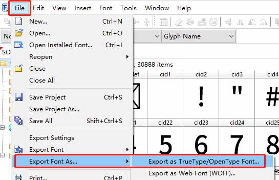 OTF格式字体如何转成TTF格式并在条码打印软件中使用_otf ttf转换-CSDN博客